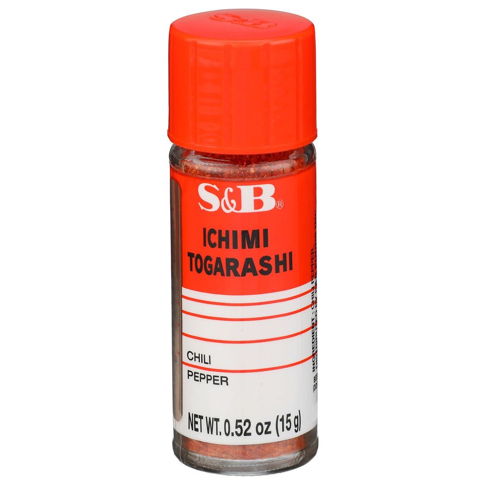 S and B Ichimi Chili Pepper, 0.52 Ounce -- 10 per case ...