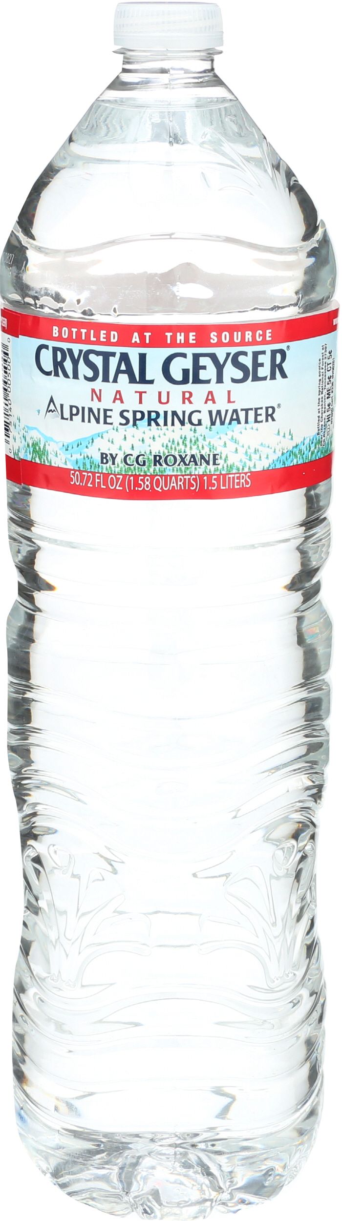 Crystal Geyser Alpine Spring Water, 1.5 Liter -- 12 per case