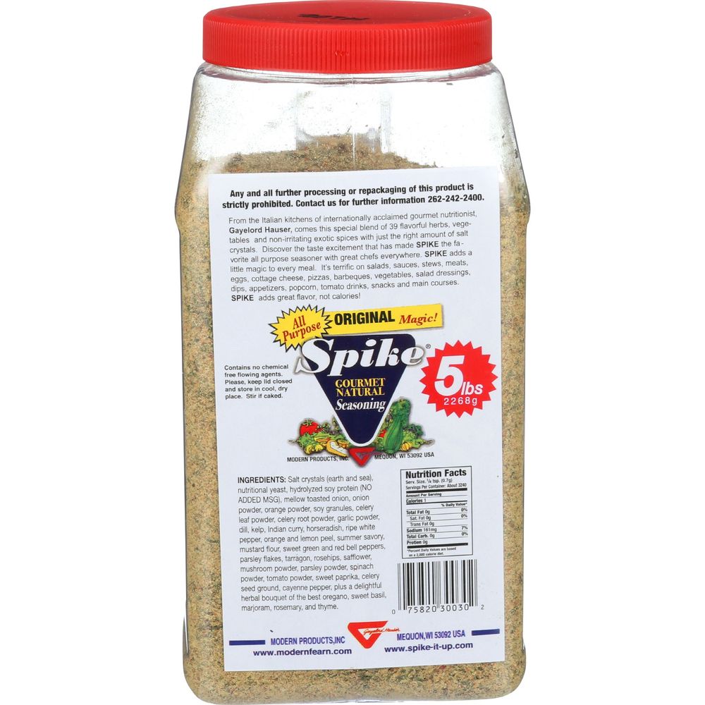 Spike Original Seasoning | FoodServiceDirect