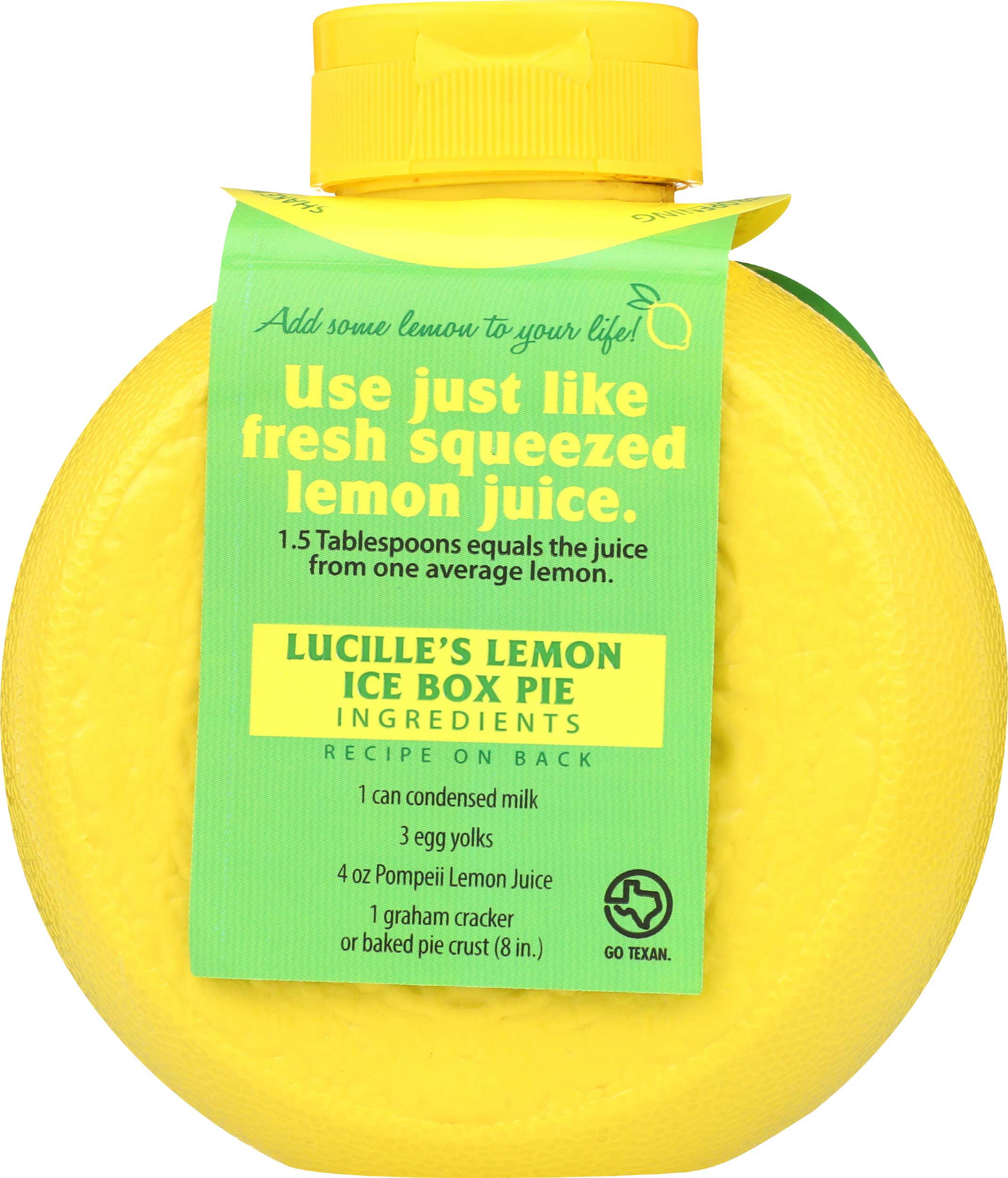 Pompeii 100 Lemon Juice 4 Fl Oz Bottle Lemon Juice Lemonade