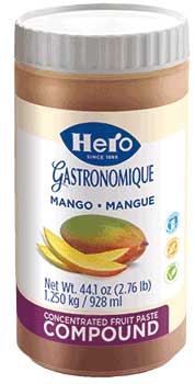 Hero Mango Fruit Compound, 2.75 Pound -- 3 per case