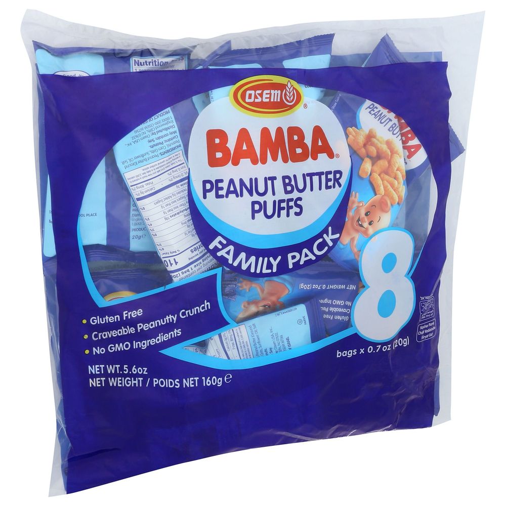 Osem Bamba Peanut Butter Puffs | FoodServiceDirect