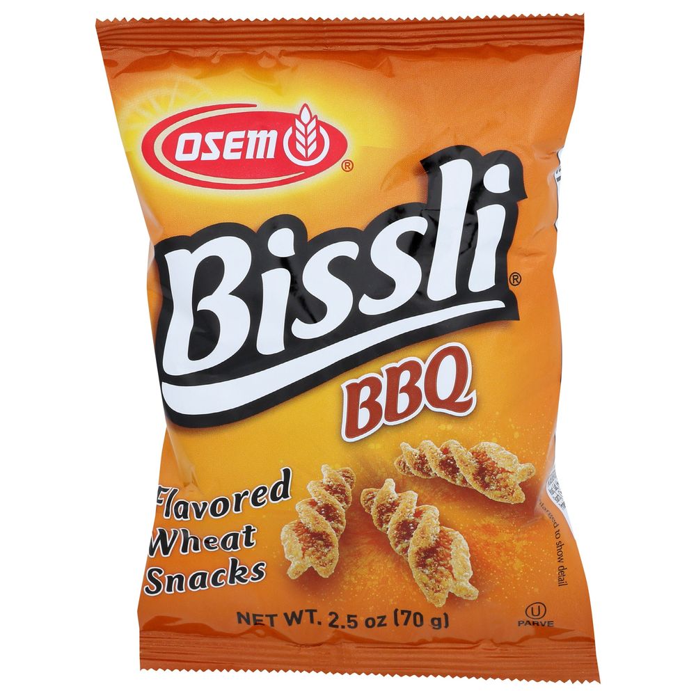 Osem Bissli BBQ Wheat Flavored Snacks, 2.5 Ounce -- 24 per case