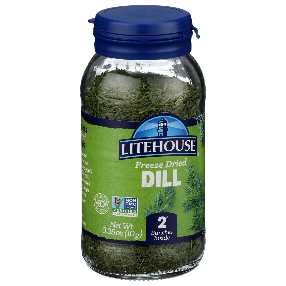 Litehouse Freeze Dried Dill, 200 mL -- 6 per case