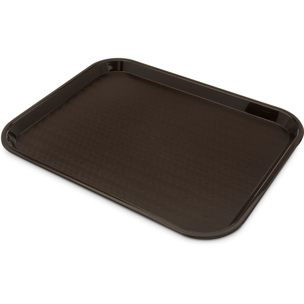 Carlisle CT141869 Cafe Polypropylene Chocolate Fast Food Cafeteria Tray ...
