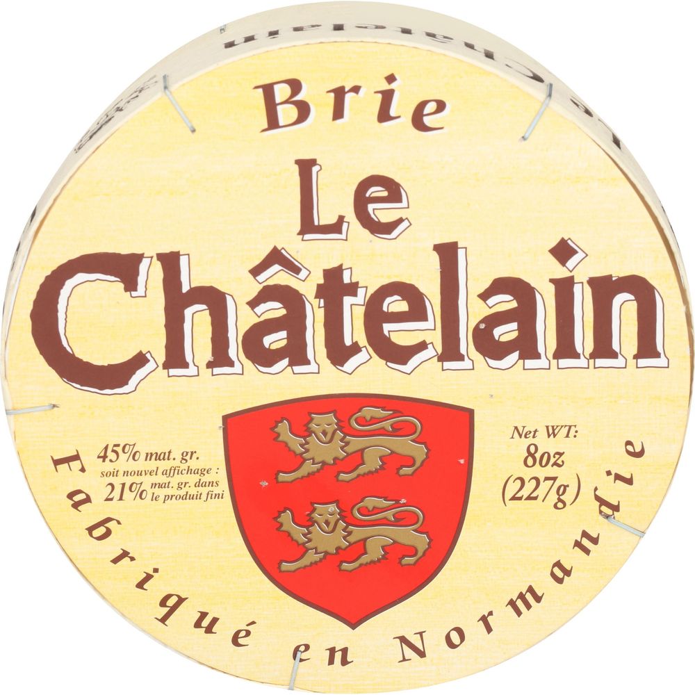 Le Chatelain Brie Cheese, 8.8 Ounce -- 12 per case