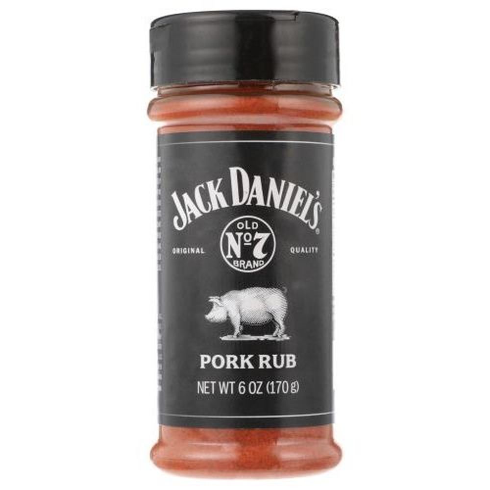 Jack Daniels BBQ Pork Rub Seasoning, 6 Ounce -- 6 per case