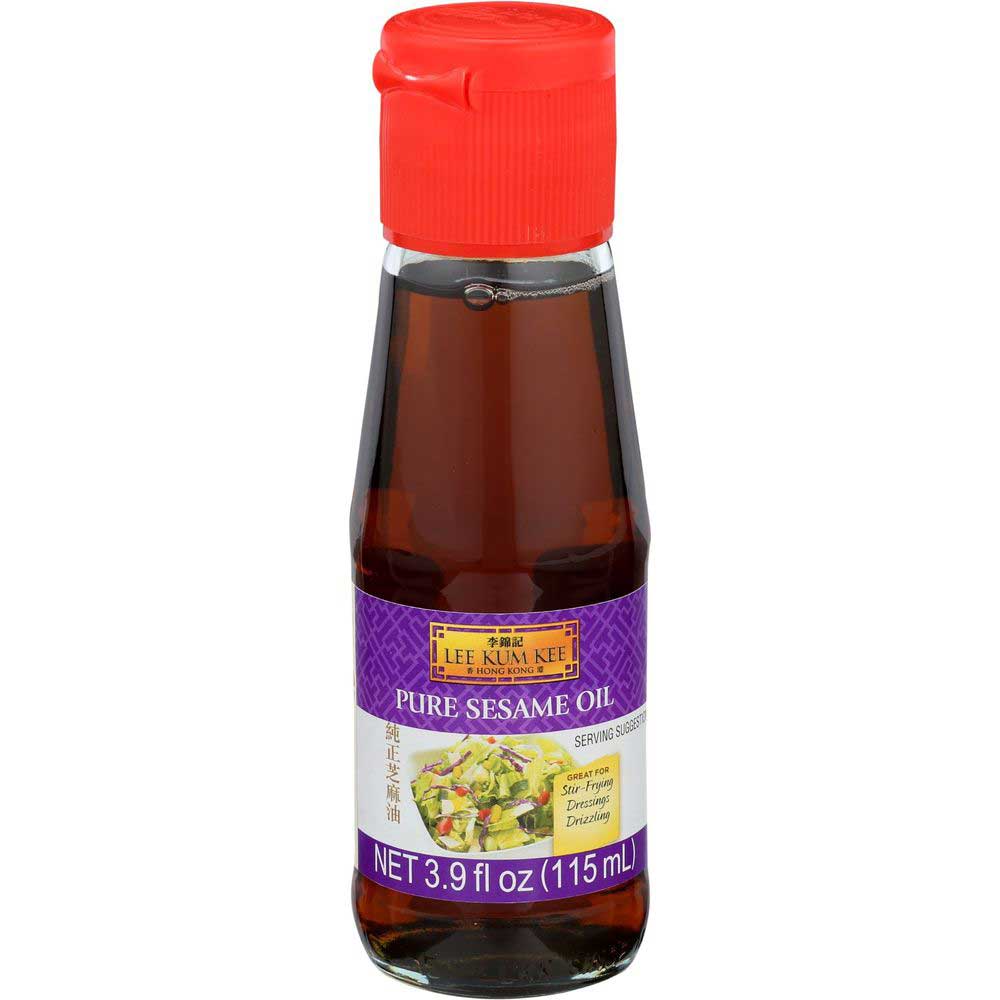 Lee Kum Kee Pure Seasame Oil, 3.9 Fluid Ounce -- 12 per case ...