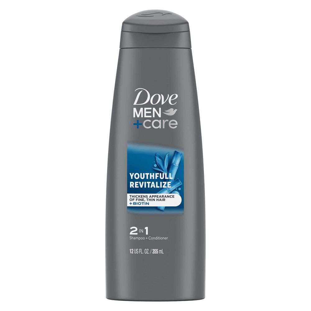 Dove Men Plus Care Youthful Revitalize 2 in 1 Shampoo and Conditioner ...