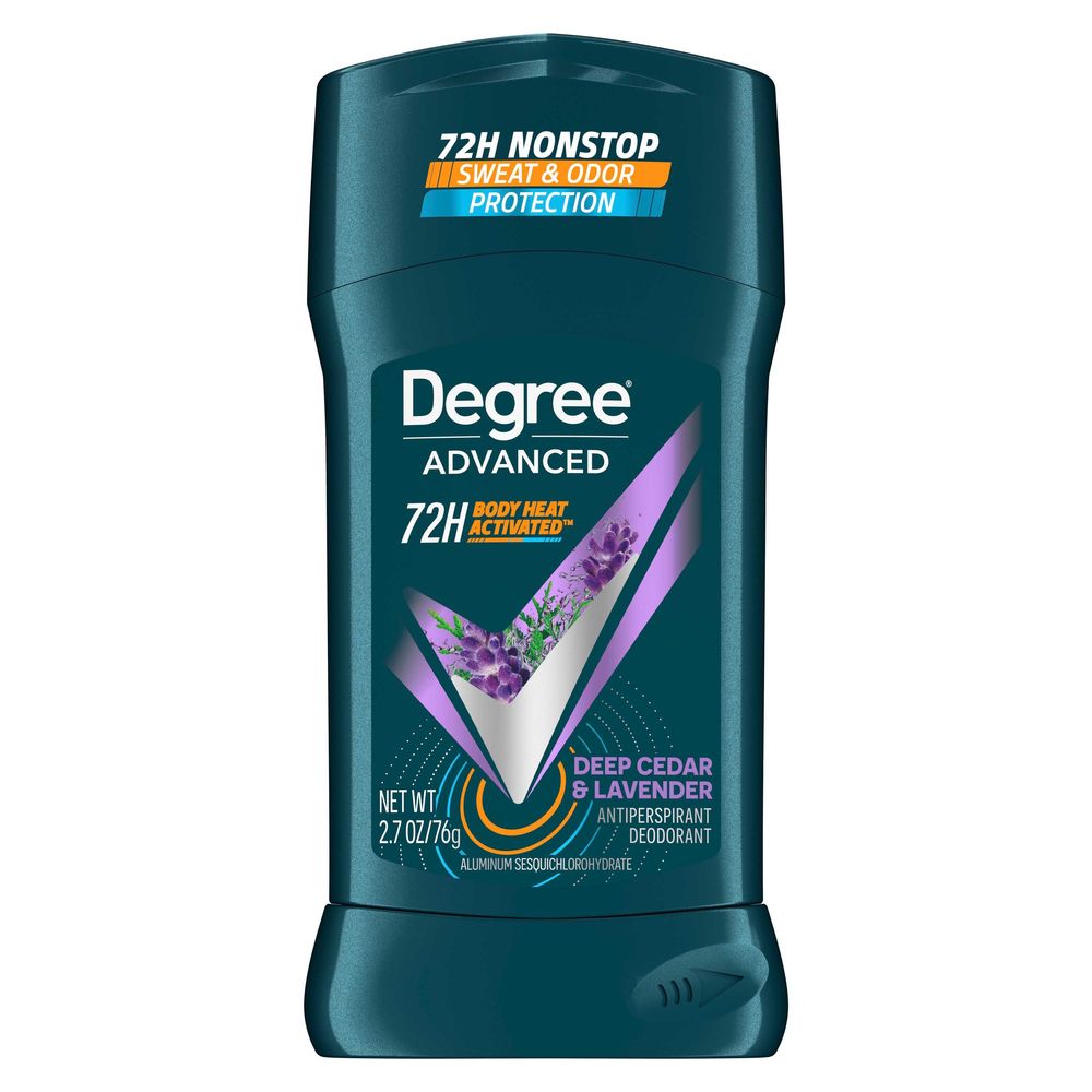 Degree Men Advanced Deep Cedar and Lavender Antiperspirant Deodorant ...