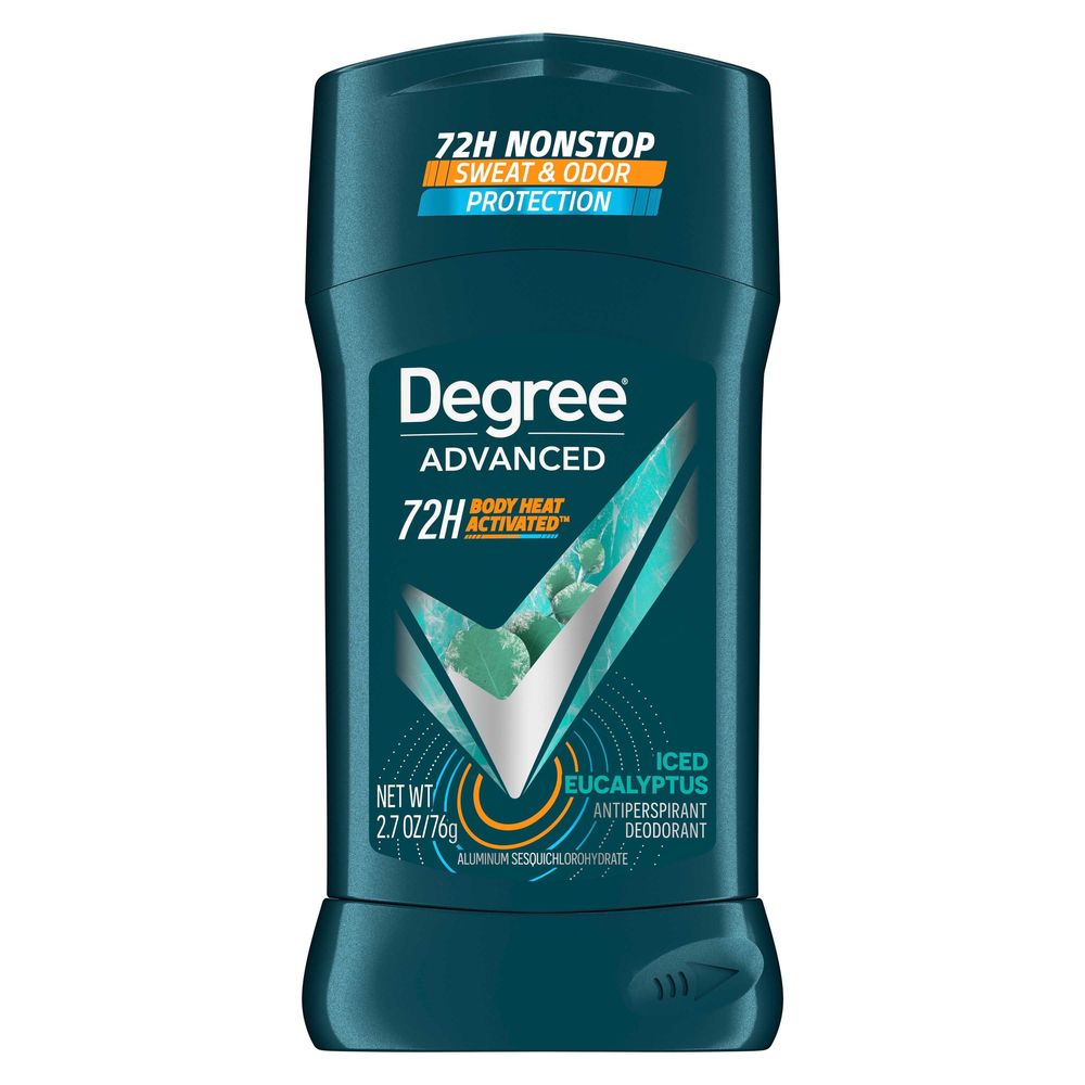 Degree Men Advanced Ice Eucalyptus Antiperspirant Deodorant Stick, 2.7 ...