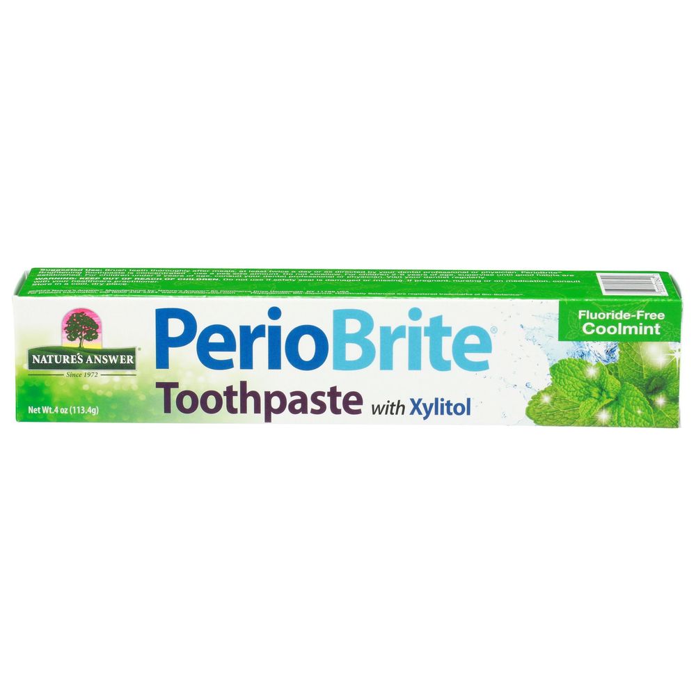 Natures Answer PerioBrite CoolMint Toothpaste, 4 Ounce -- 3 per case ...