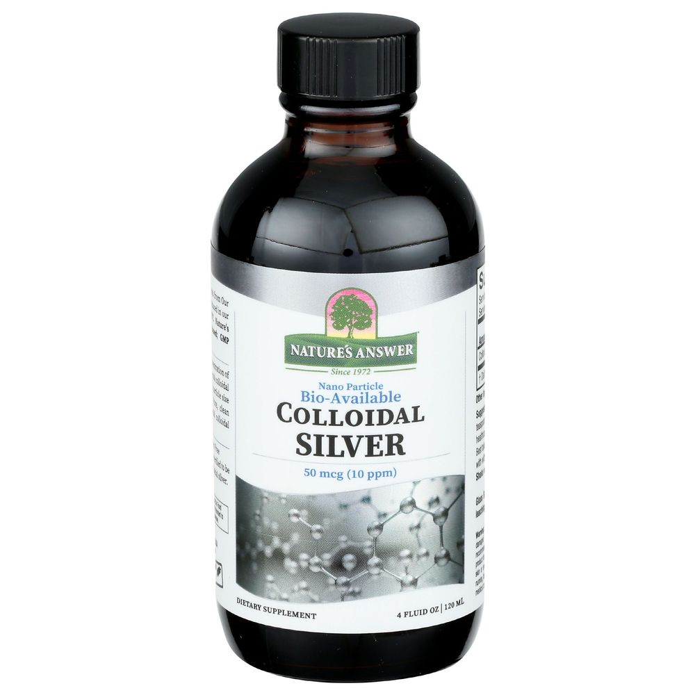 Natures Answer Colloidal Silver Liquid, 4 Fluid Ounce