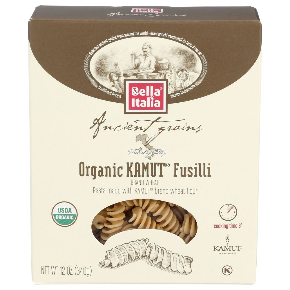 Bella Italia Organic Kamut Fusilli Pasta | FoodServiceDirect