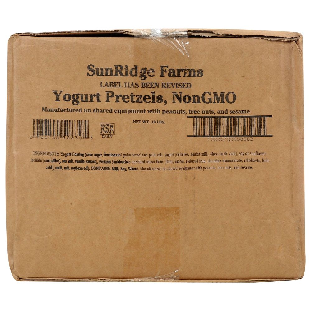 Sunridge Farms Yogurt Pretzels, 10 Pound | FoodServiceDirect.com ...
