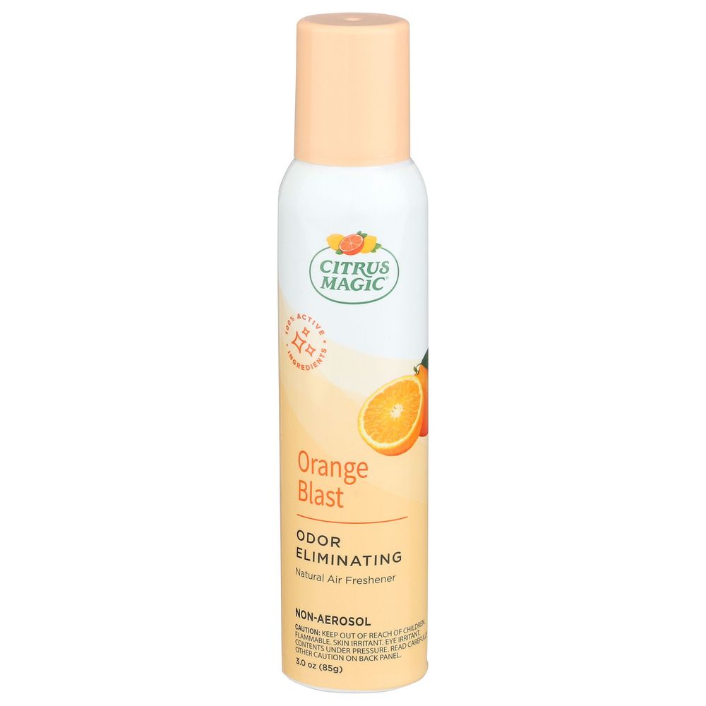 Citrus Magic Natural Orange Blast Odor Eliminating Air Freshener Spray ...