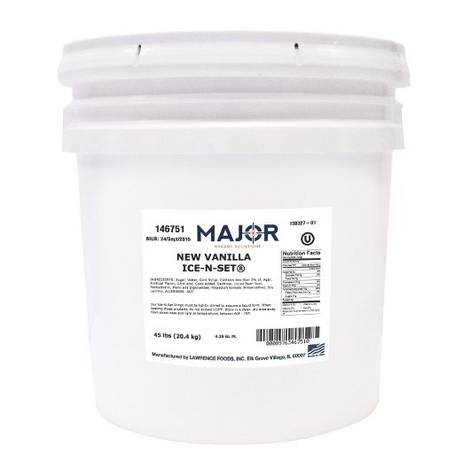 Lawrence Vanilla Ice N Set Icing, 45 Pound.