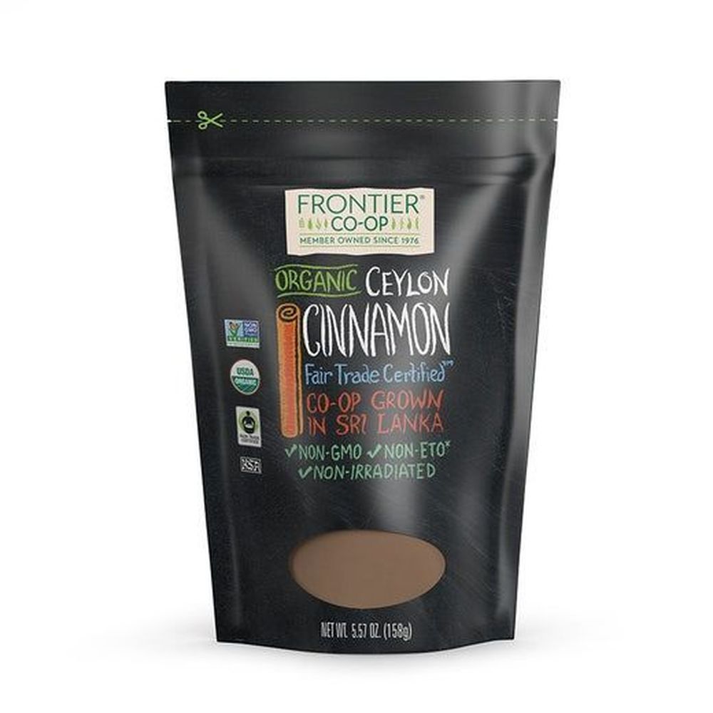 Frontier Co-op Organic Fair Trade Ceylon Cinnamon Powder, 5.57 Ounce ...
