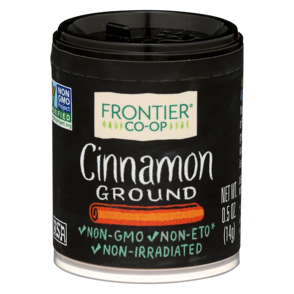 Frontier Ground Cinnamon, 0.5 Ounce -- 6 per case