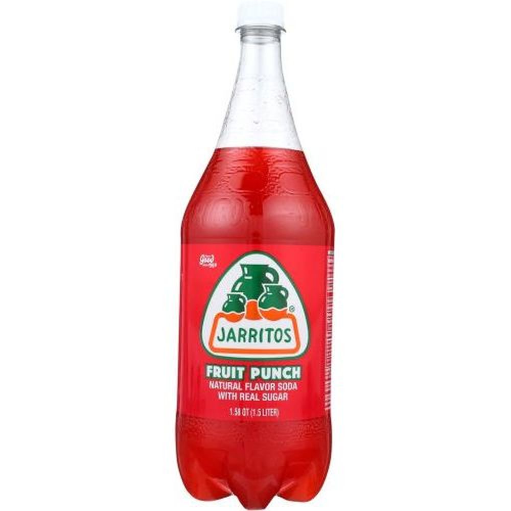 Jarritos Fruit Punch Soda, 1.5 Liter -- 8 per case