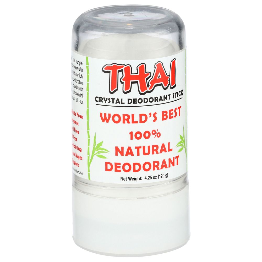 Thai Crystal Deodorant Stick, 4.25 Ounce