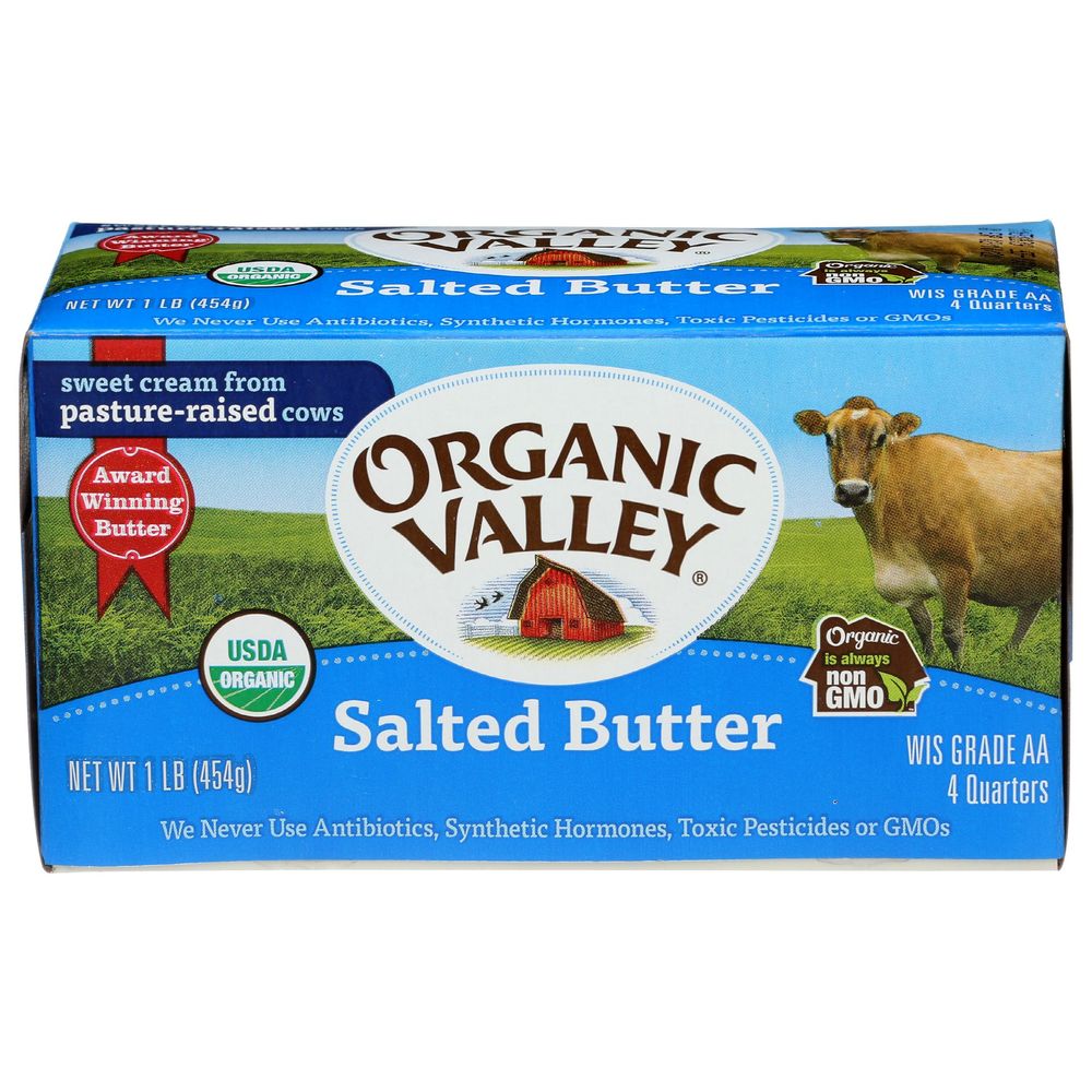 Organic Valley Salted Butter Stick | FoodServiceDirect
