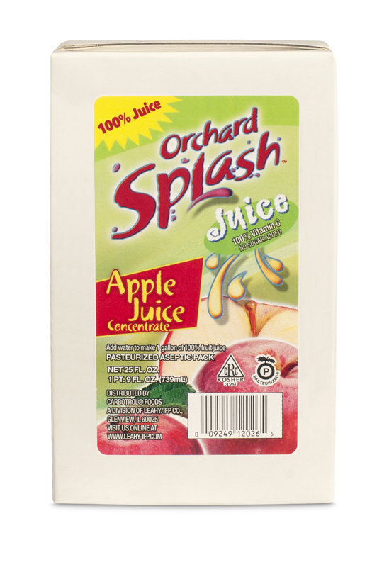 Orchard Splash 100 Percent Apple Juice Base | FoodServiceDirect