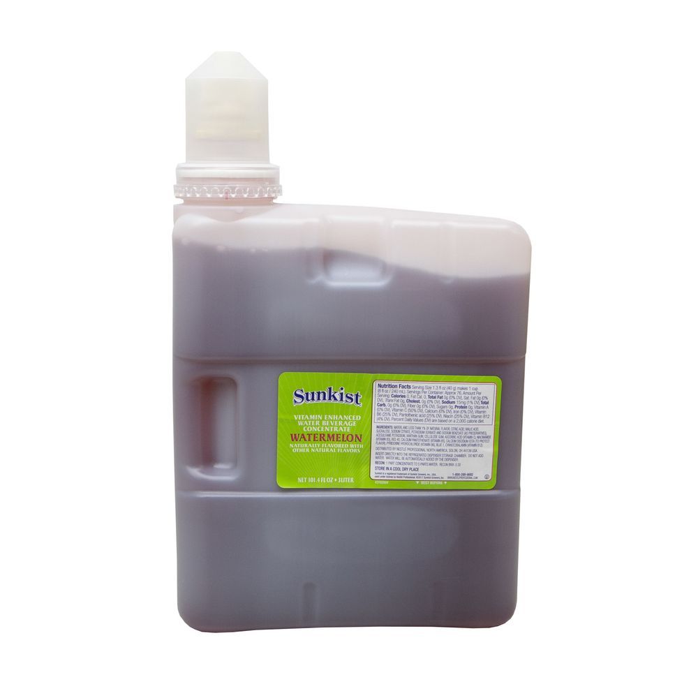 Sunkist Watermelon Vitamin Enhanced Flavored Water Liquid Concentrate ...