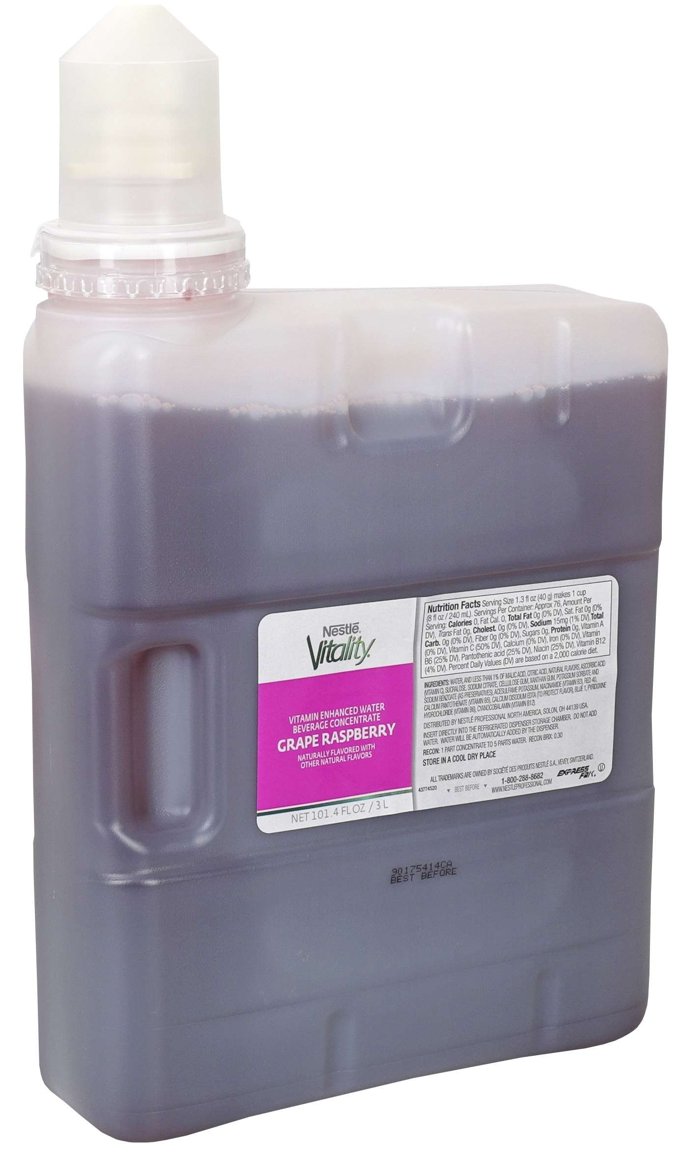 Nestle Vitality Grape Raspberry Flavor Enhanced Water | FoodServiceDirect