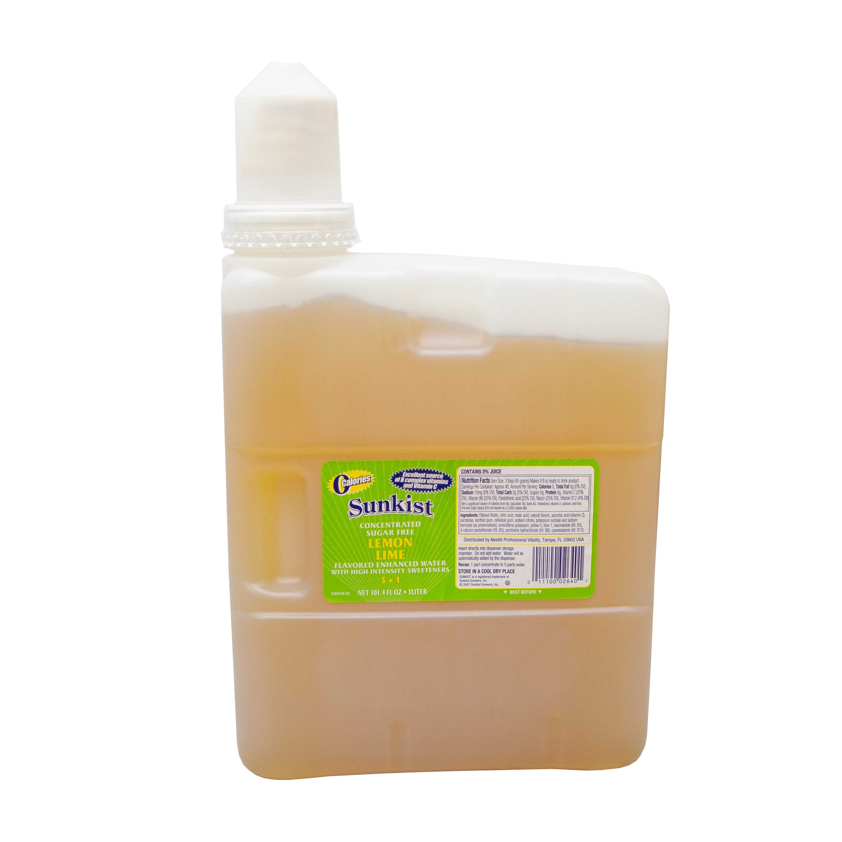 Sunkist Lemon Lime Enhanced Water Case | FoodServiceDirect