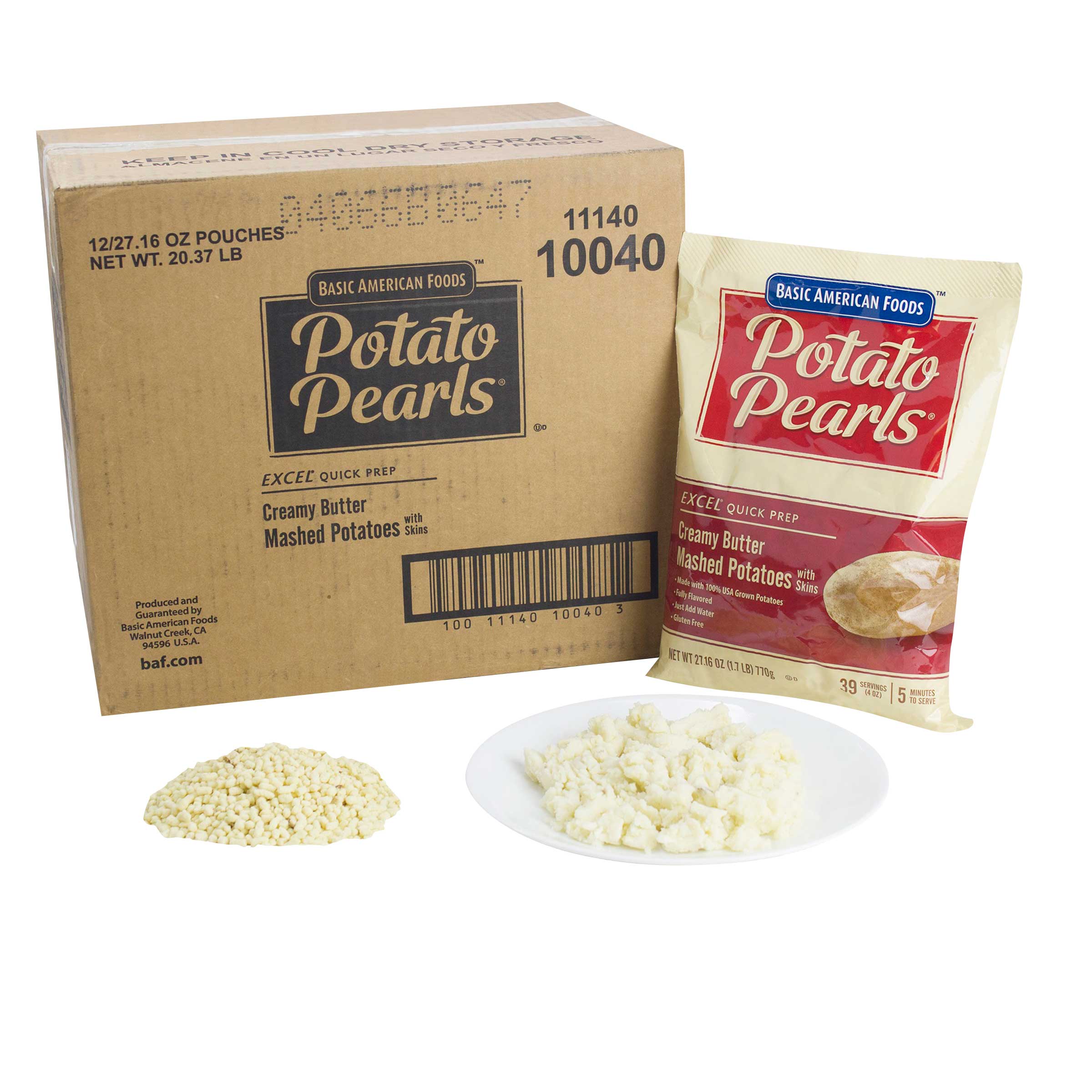 Potato Pearls Mashed Potato With Skins Case | FoodServiceDirect