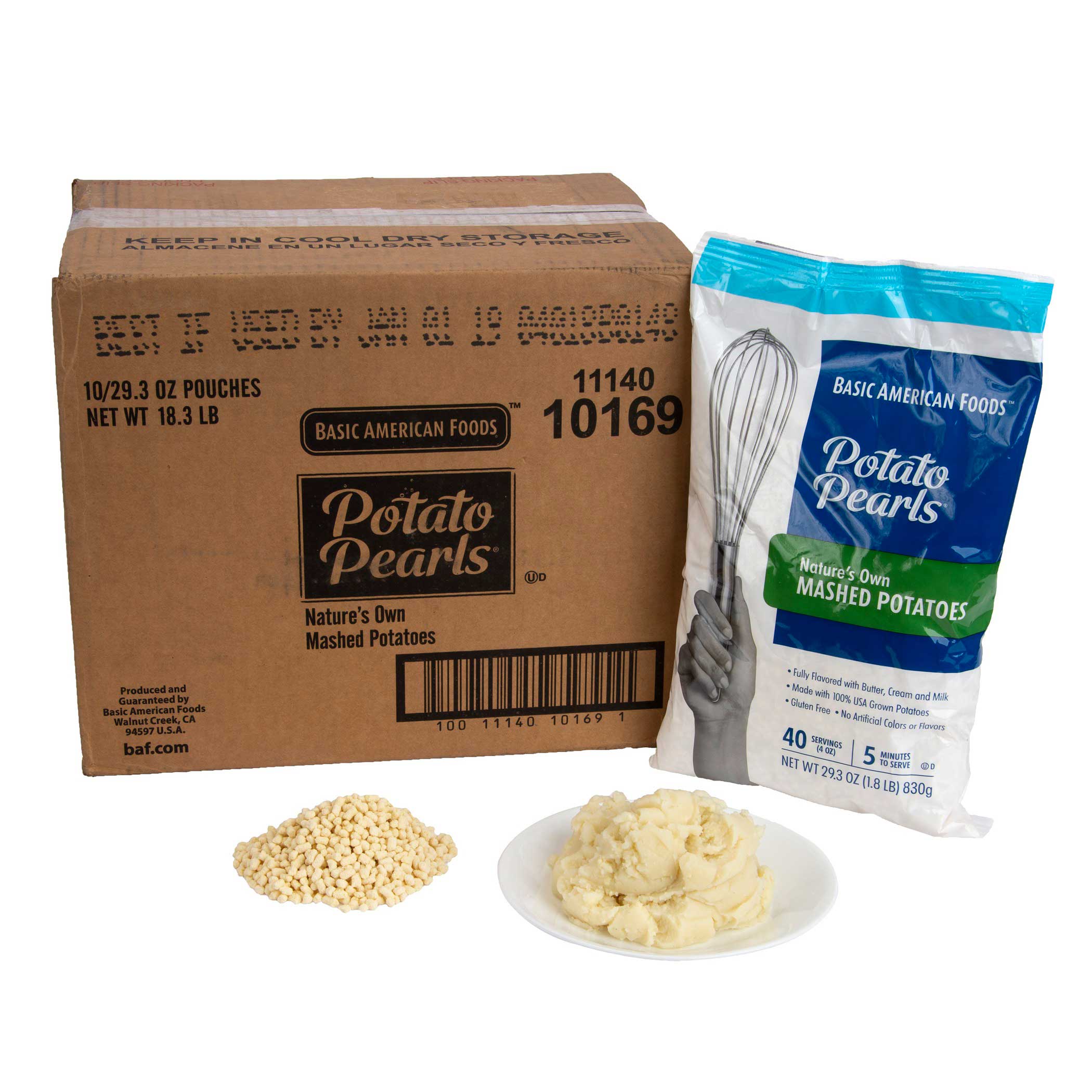 Basic American Foods Mashed Potato Case | FoodServiceDirect