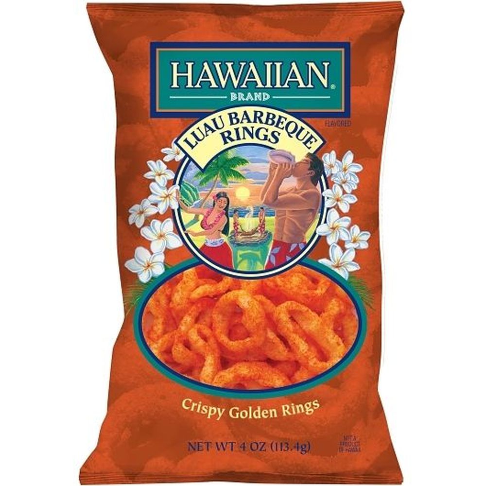 Hawaiian Luau Barbeque Onion Rings, 4 Ounce -- 15 per case