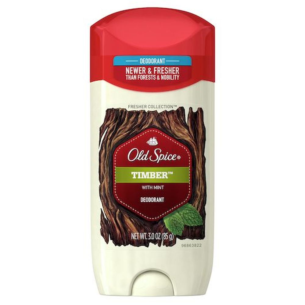 Old Spice Mens Timber with Sandalwood Deodorant, 3 Ounce -- 12 per case