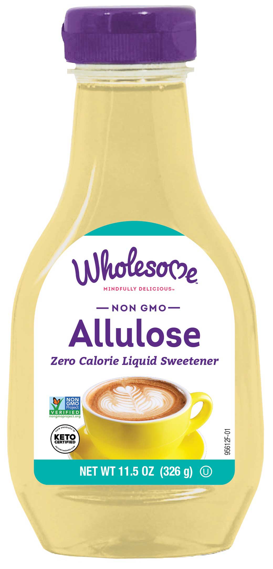 Wholesome Allulose Sweetener Syrup, 11.5 Ounce Bottle -- 6 per case