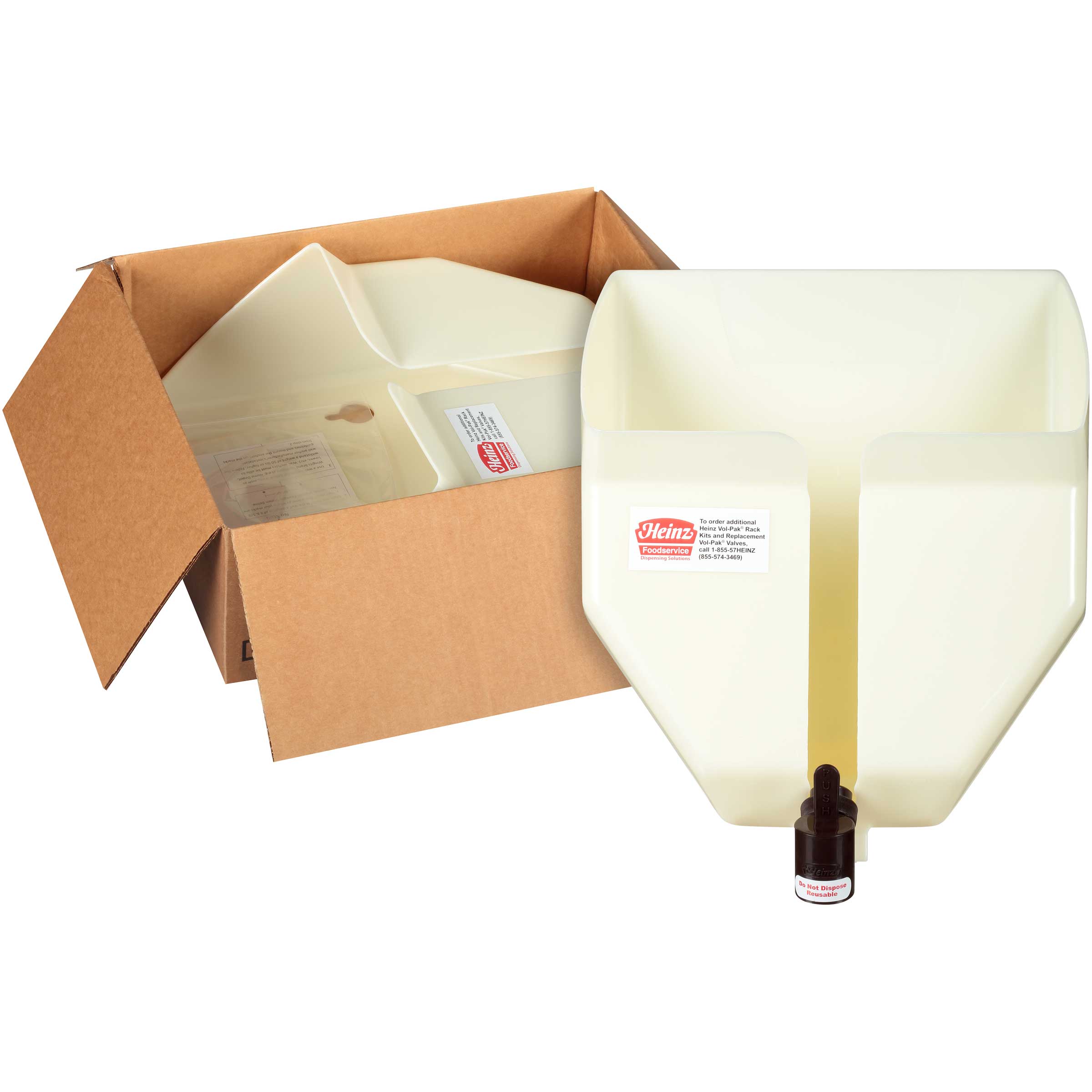 Heinz Volpak Ketchup Dispenser Kit Case | FoodServiceDirect