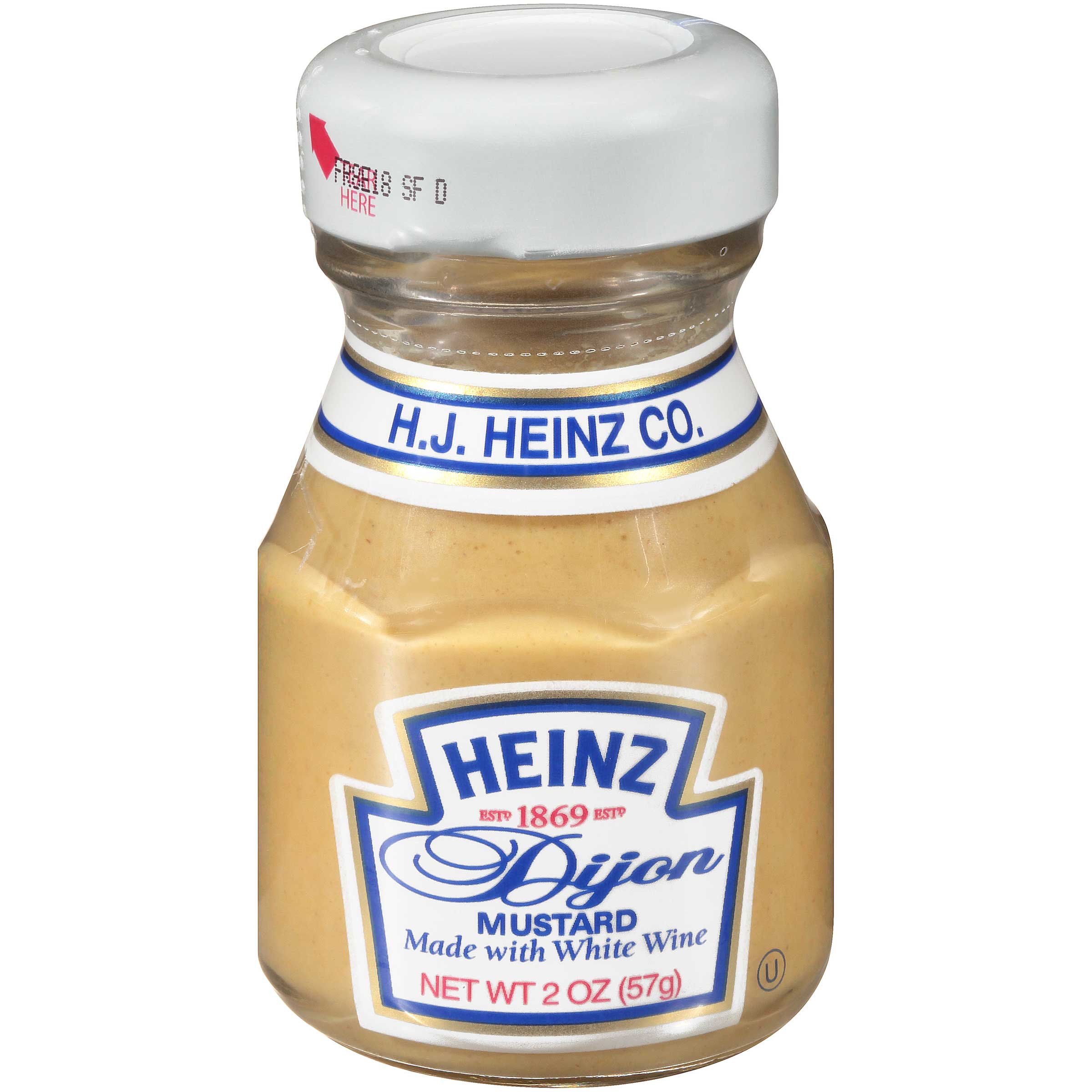 Heinz Single Serve Dijon Mustard Roomservice Bottle Case ...