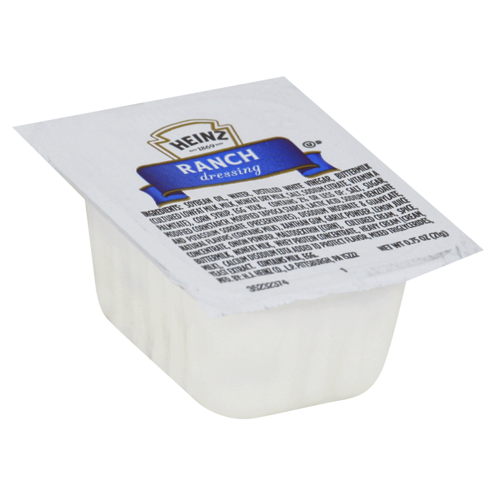 Heinz Single Serve Ranch Dressing Case | FoodServiceDirect