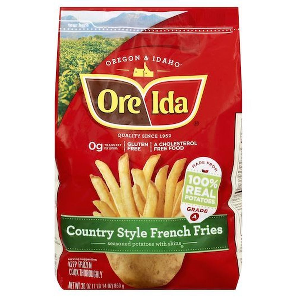 Ore-Ida Core Battered Country Style French Fries, 1.875 Pound -- 12 per ...
