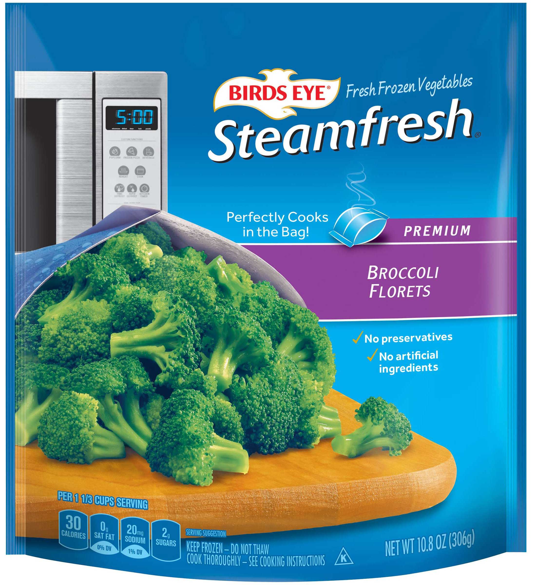 Birds Eye Steamfresh Broccoli Florets Case | FoodServiceDirect