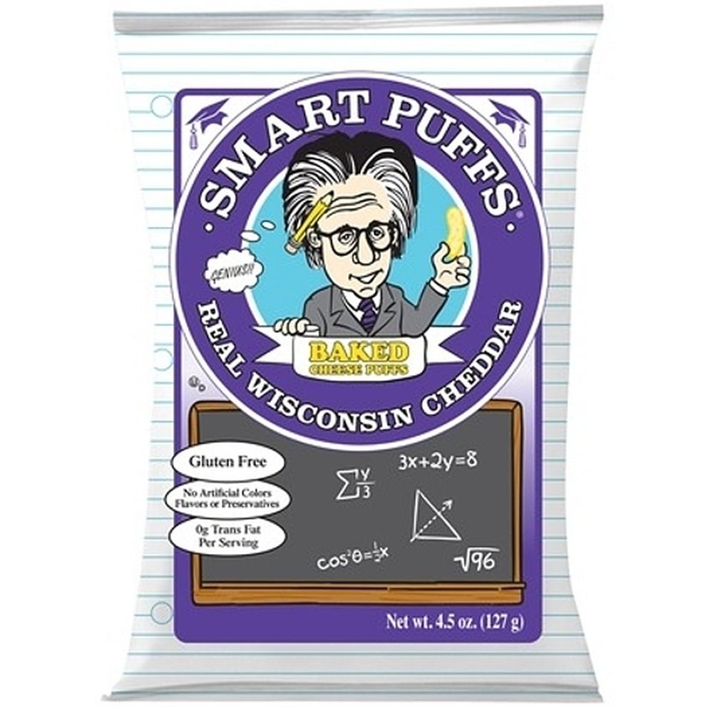 Pirates Booty Real Wisconsin Cheddar Baked Cheese Puffs, 4.5 Ounce ...