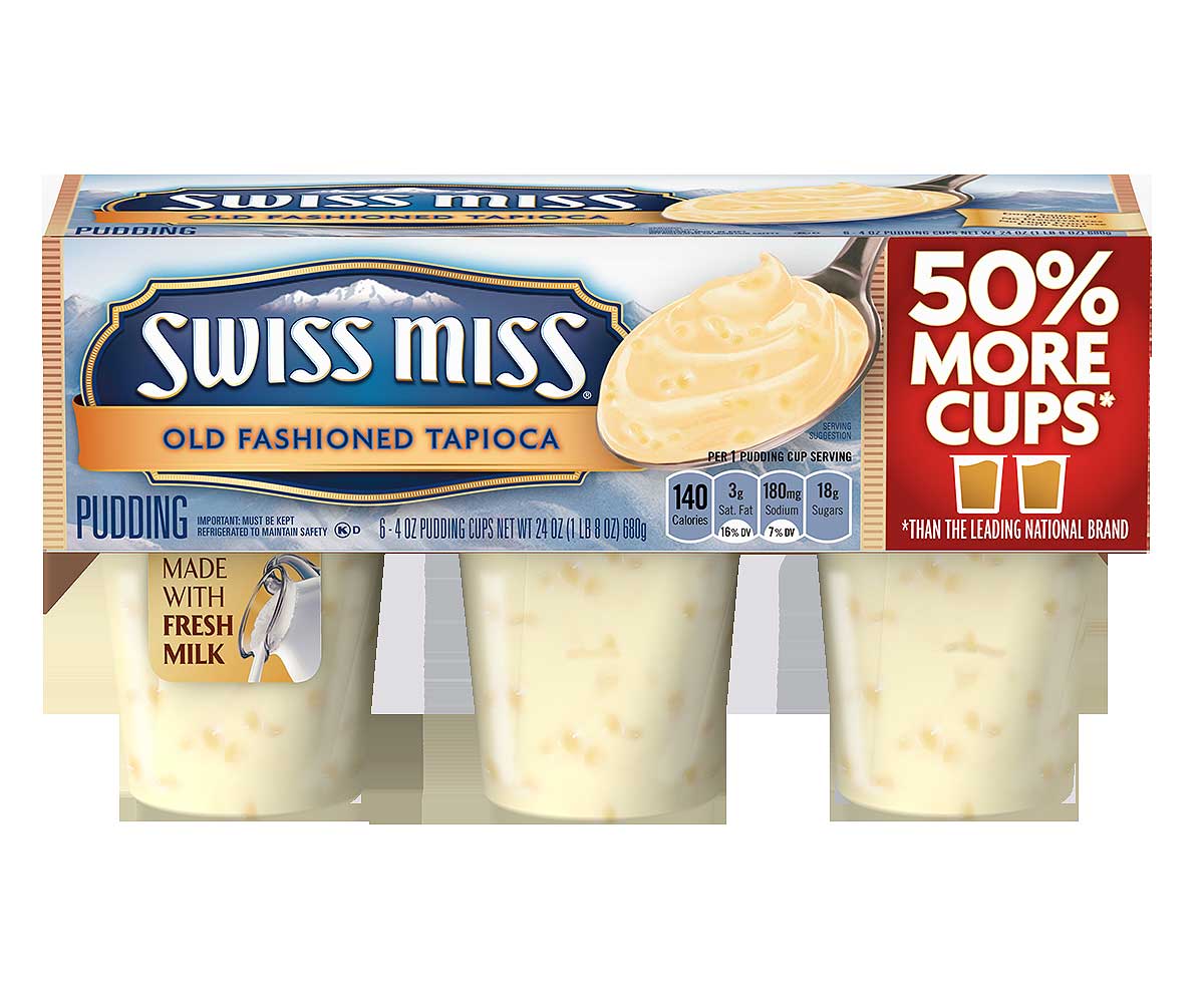 Swiss Miss Old Fashioned Tapioca Pudding Case | FoodServiceDirect