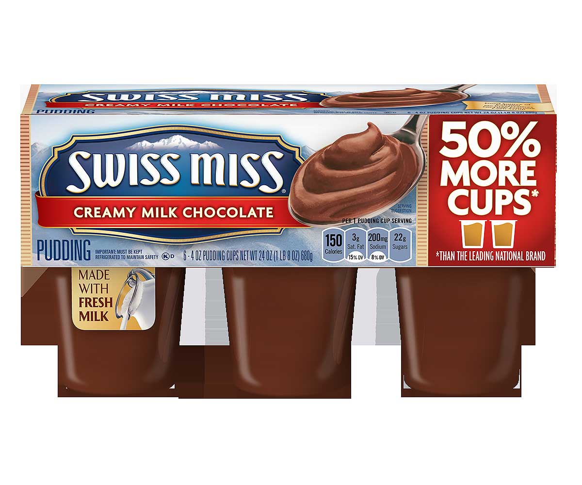 Swiss Miss Chocolat Pudding Case | FoodServiceDirect