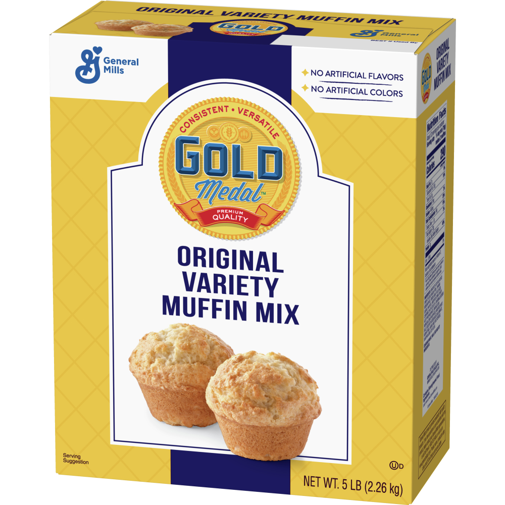 General Mills Gold Medal Variety Muffin Mix Case | FoodServiceDirect