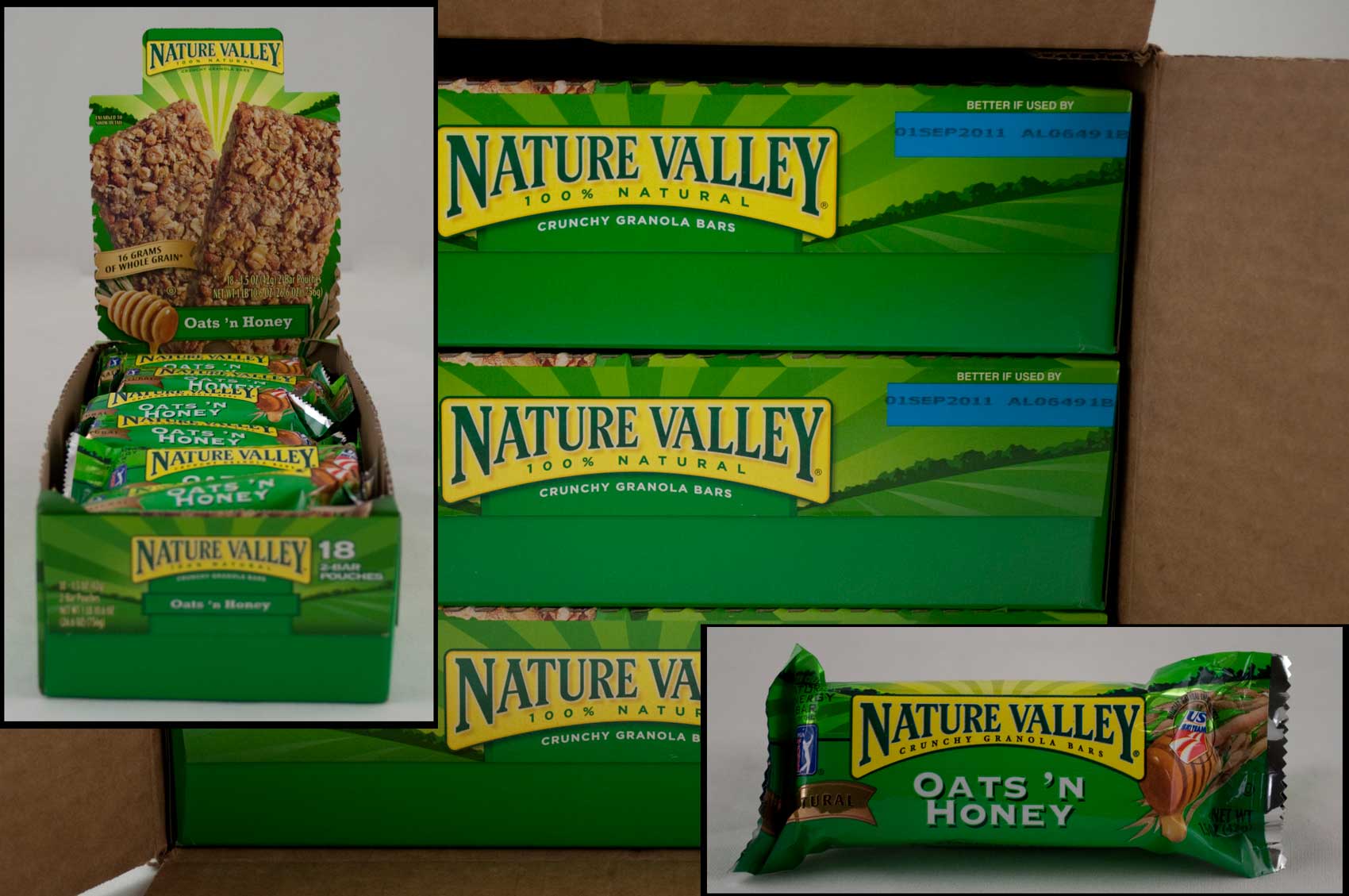 Nature Valley Oats 'N Honey Granola Bars Case | FoodServiceDirect