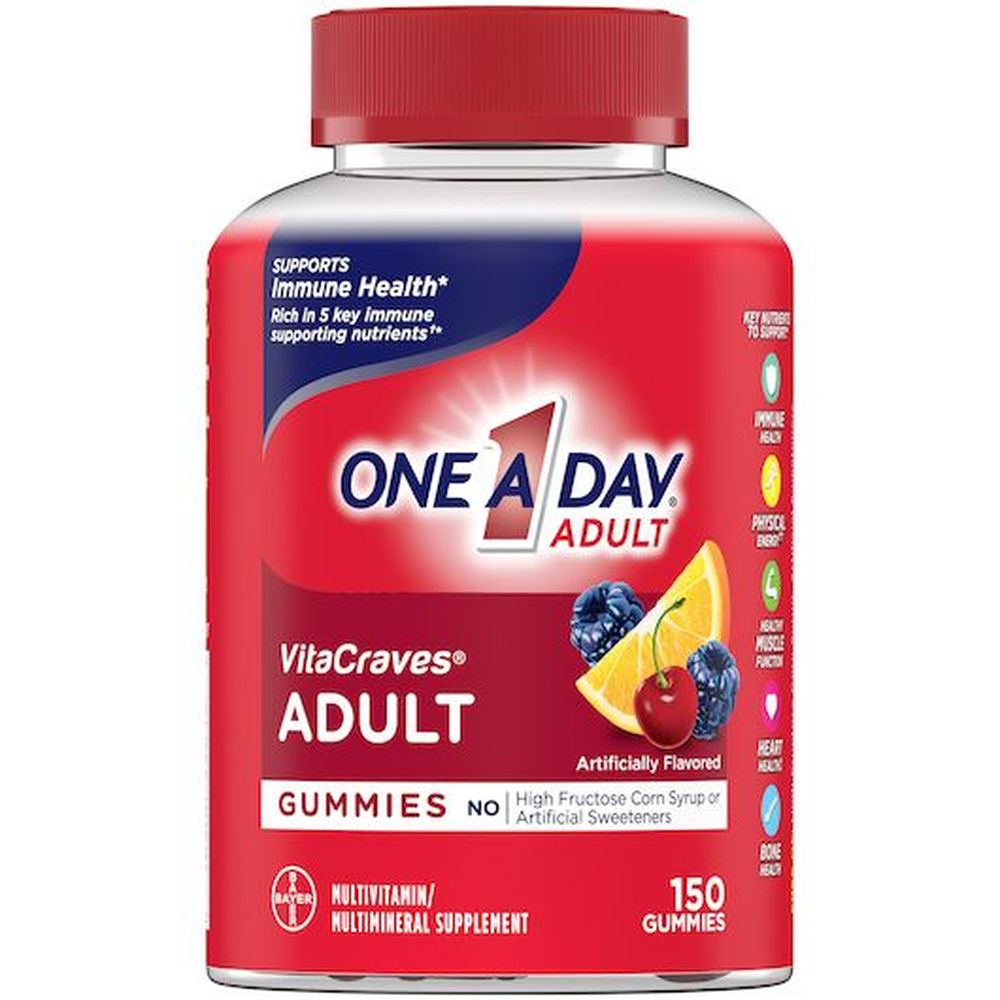 One-A-Day Regular Gummies, 150 count -- 24 per case