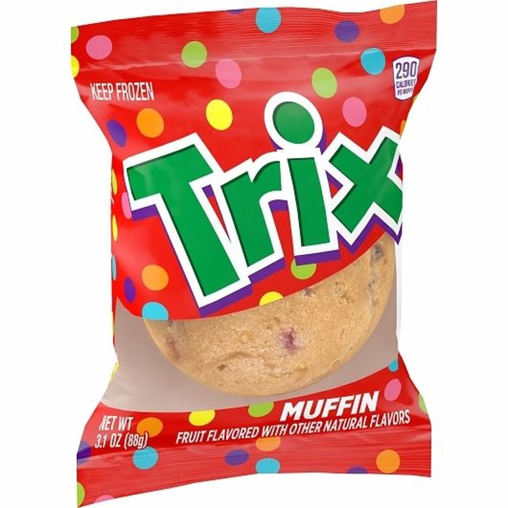 Pillsbury Trix Fruit Flavored Muffins, 3.1 Ounce -- 40 per case