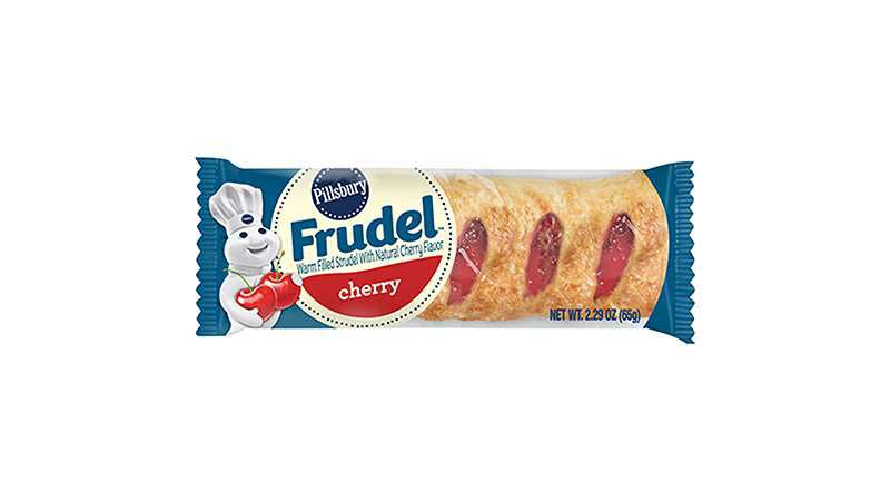 Pillsbury Frudel Cherry Filled Strudel, 2.29 Ounce -- 72 per case