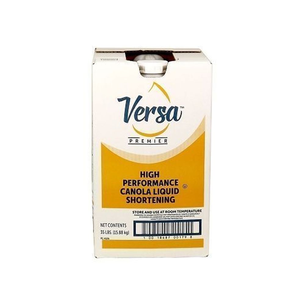 Versa Premier High Performance Canola Liquid Shortening, 35 Pound
