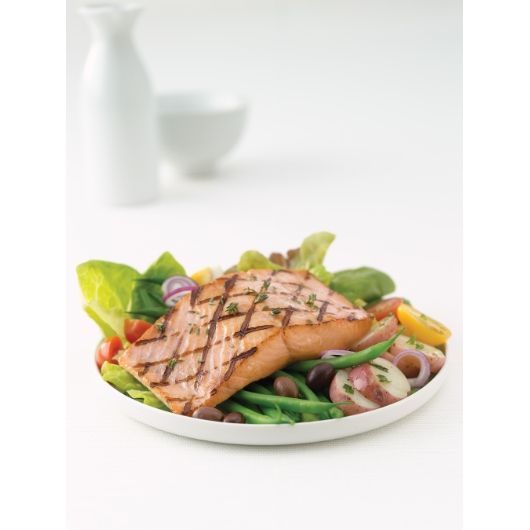 Ocean Horizons Merit 8 Ounce Boneless Skinless Wild Keta Alaskan Salmon ...